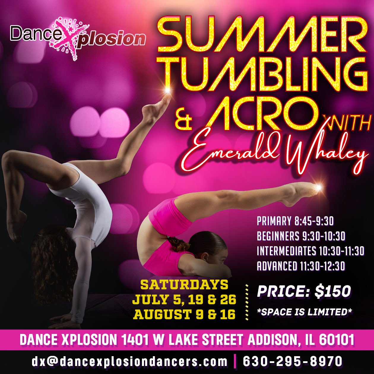 Fall 2025 Class Schedule & Registration | DanceXplosion